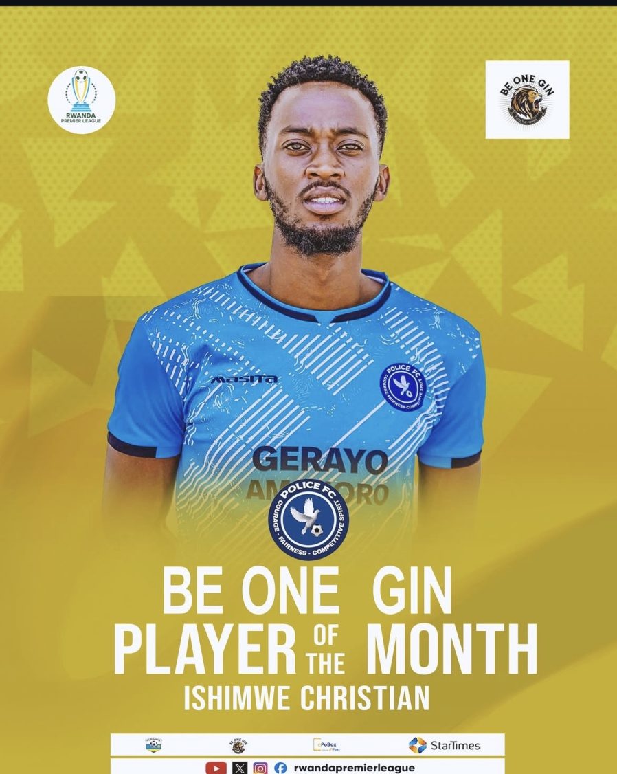 Ishimwe Christian Nyuma yoguhembwa nk’Umukinnyi mwiza w’umukino inshuro 2 ubu yatsindiye ...